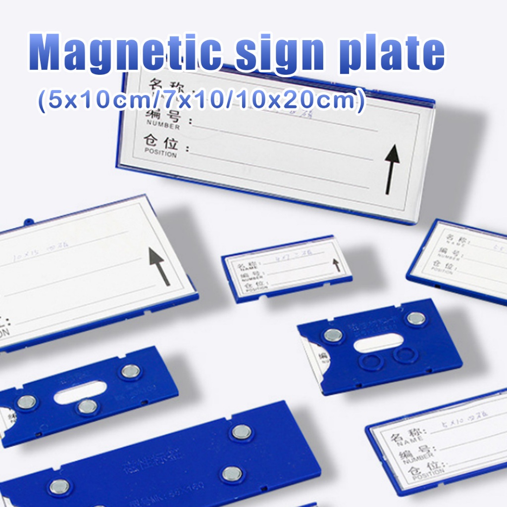 Jual Name Tag akrilik Magnetik Price Tag Label Tempat Harga Rak ...