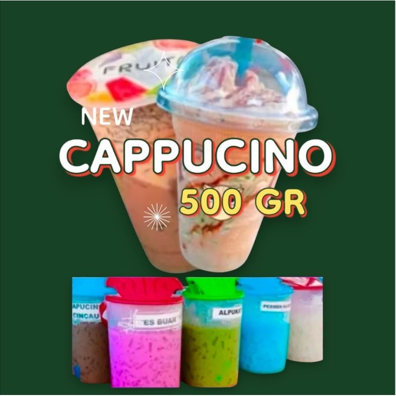 Jual 𝗕𝗨𝗕𝗨𝗞 𝗖𝗔𝗣𝗣𝗨𝗖𝗜𝗡𝗢 𝟱𝟬𝟬𝗚𝗥 | Shopee Indonesia