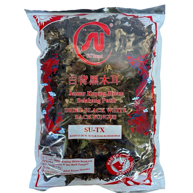 Jual Su Brand Jamur Kuping Hitam SU-TX 1 KG | Shopee Indonesia