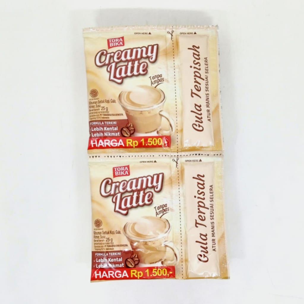 Jual 1 Renceng Torabika Creamy Latte 10 Sachet x 25 Gr | Shopee Indonesia