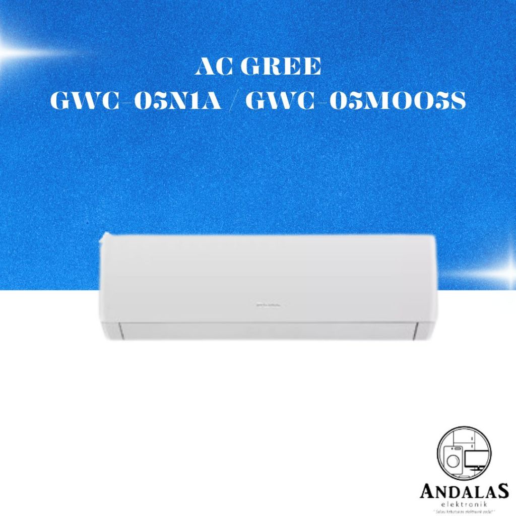 Jual AC GREE GWC 05 MOO5 / AC GREE 0.5 PK / AC GREE 1/2 PK STANDARD GWC ...