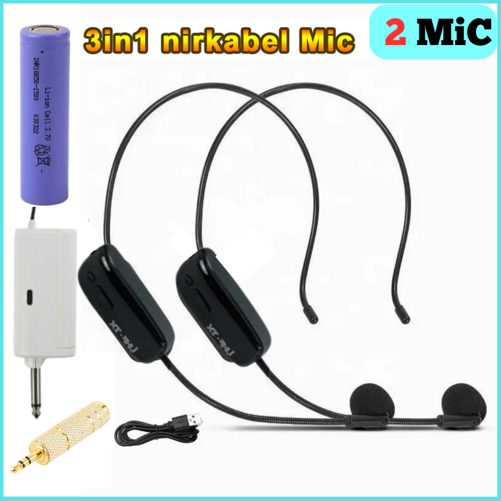 Jual ARAEL HX-W006 Mikrofon Mic Microphone Imam Masjid Terbaik Clip On ...