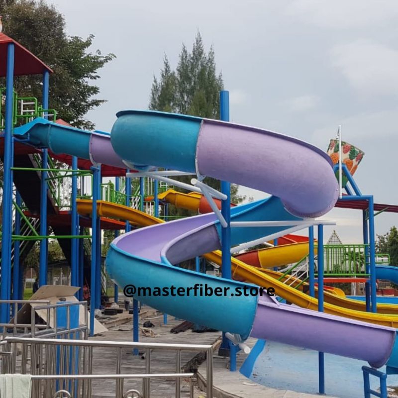 Jual Waterboom Perosotan Model Spiral Memutar | Shopee Indonesia