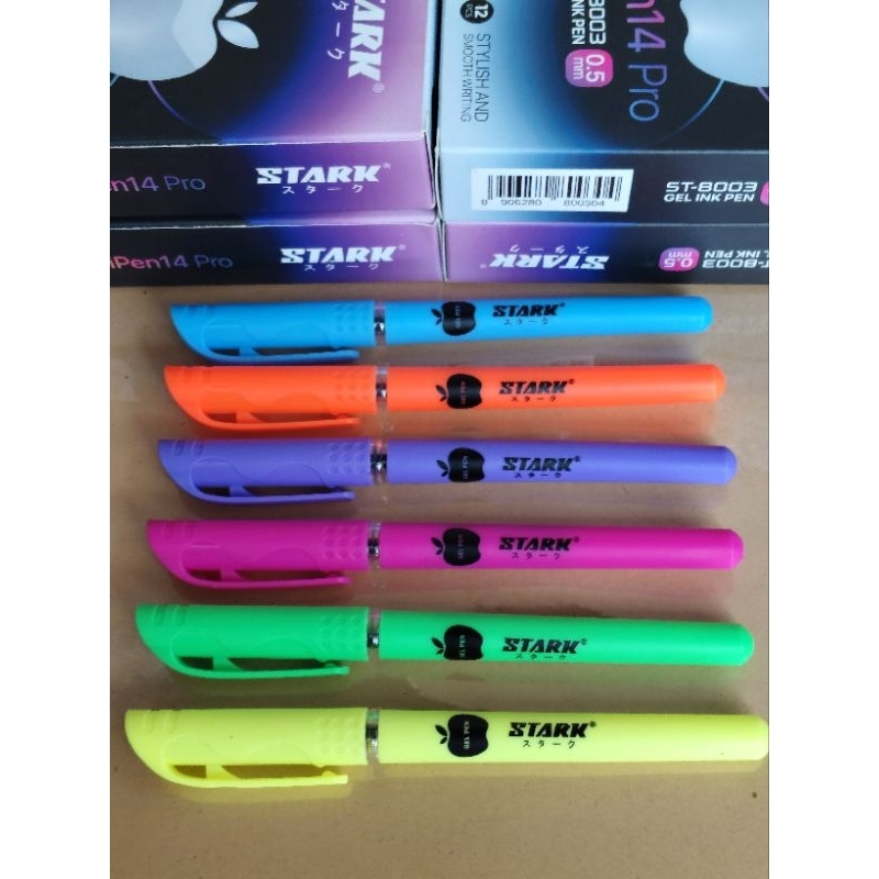Jual PULPEN GEL i~PEN PRO 14 STARK 0'5mm isi 12 pcs per pack | Shopee ...