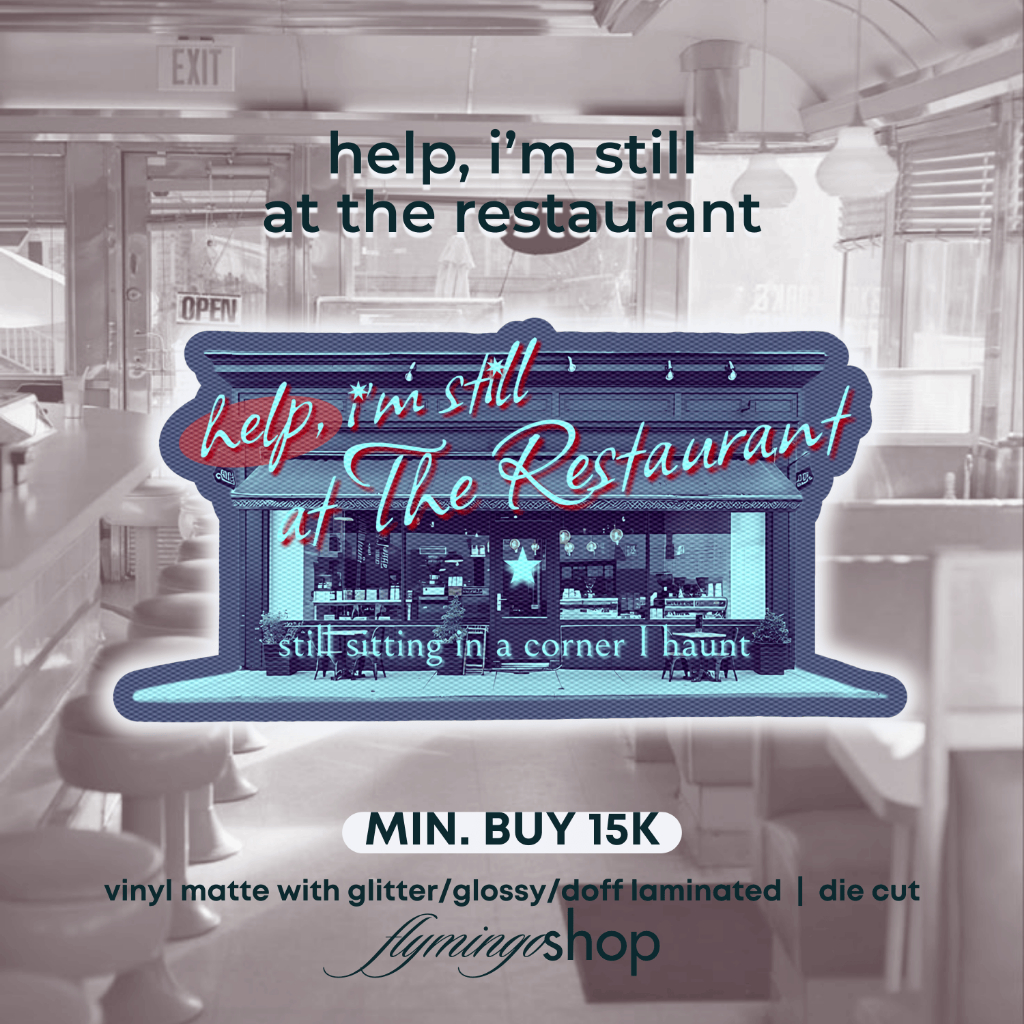 Jual sticker right where you left me - taylor swift, help i'm still at ...