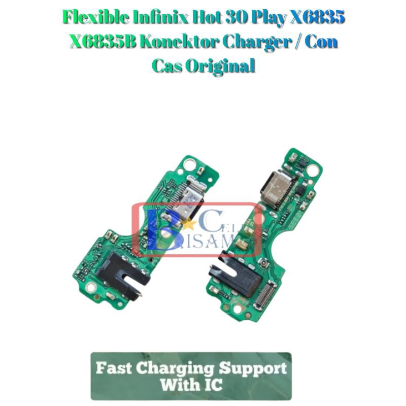 Jual Flexible Infinix Hot 30 Play X6835 X6835B Konektor Charger / Con ...