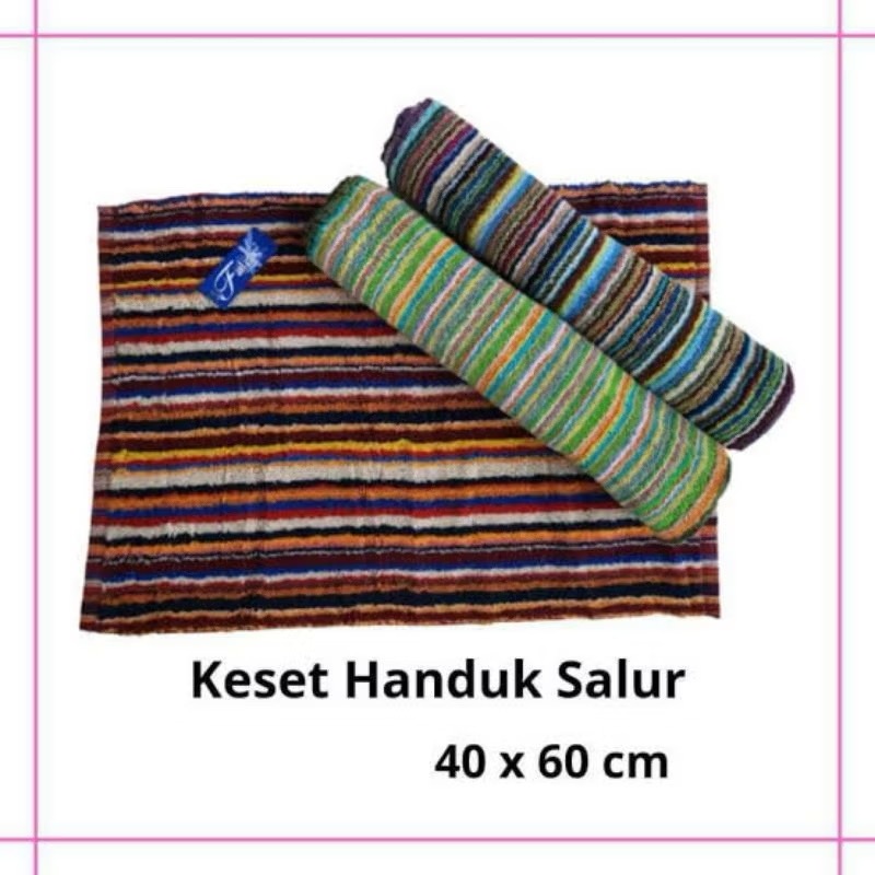 Jual JH Keset Salur (Keset Salur Tebal) Uk 40 x 60 cm Tebal Paling ...