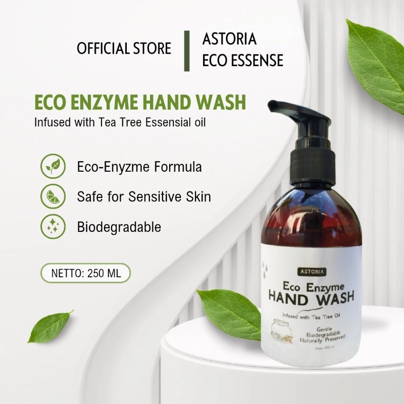 Jual ASTORIA - Eco Enzyme Hand Wash with Tea Tree Essensial Oil, Netto ...