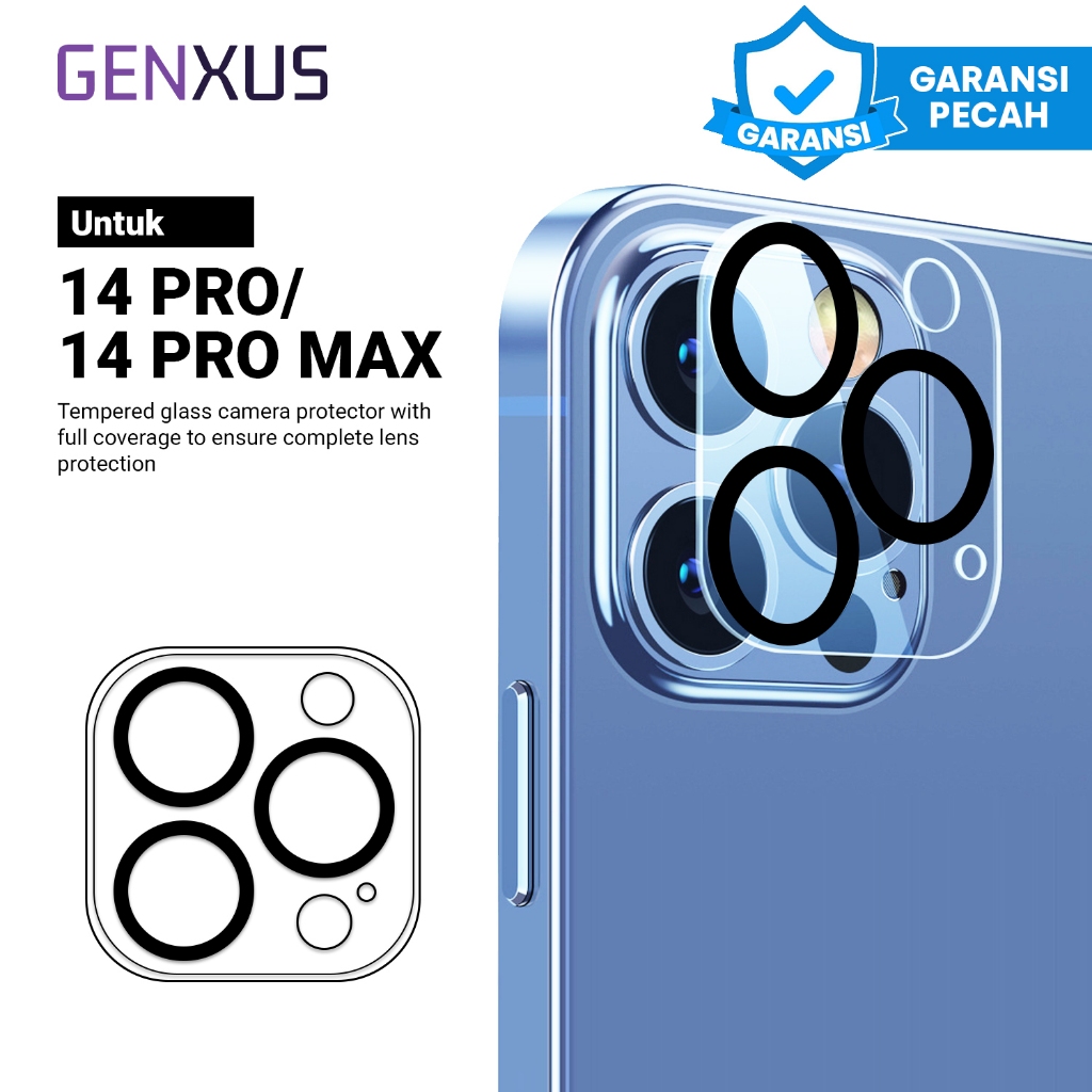 Jual Genxus Camera Lens Clear Protector Camera Bening Tempered Glass Anti Gores Kamera For ...