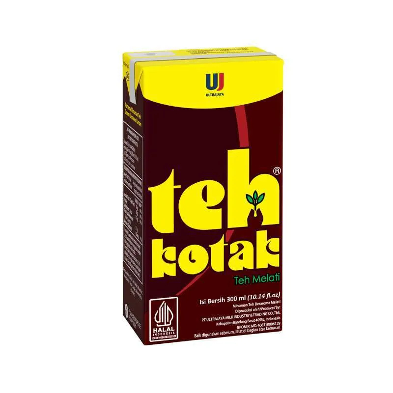 Jual TEH KOTAK 300 ML JASMINE TEA MELATI ULTRA JAYA MINUMAN TEH MANIS ...