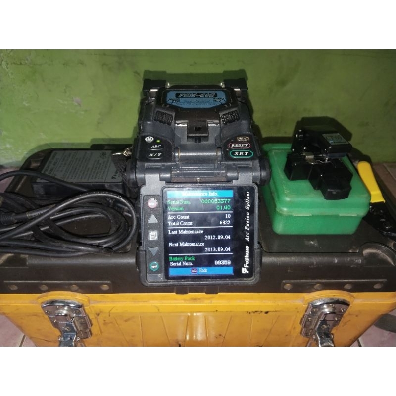 Jual Alat Sambung Fiber optik Splicer Fujikura 60s | Shopee Indonesia