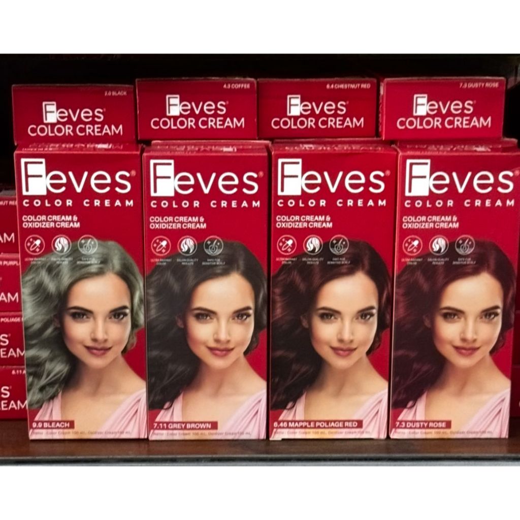 Jual Feves color crem 100 ml, Oxidant cream 100 ml | Shopee Indonesia