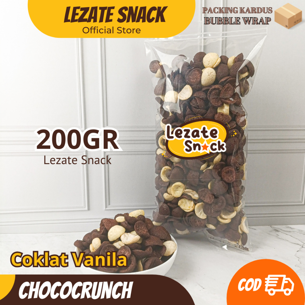 Jual Choco Crunch Hitam Putih 200gr / Koko Crunch / Coco Crunch Kiloan ...