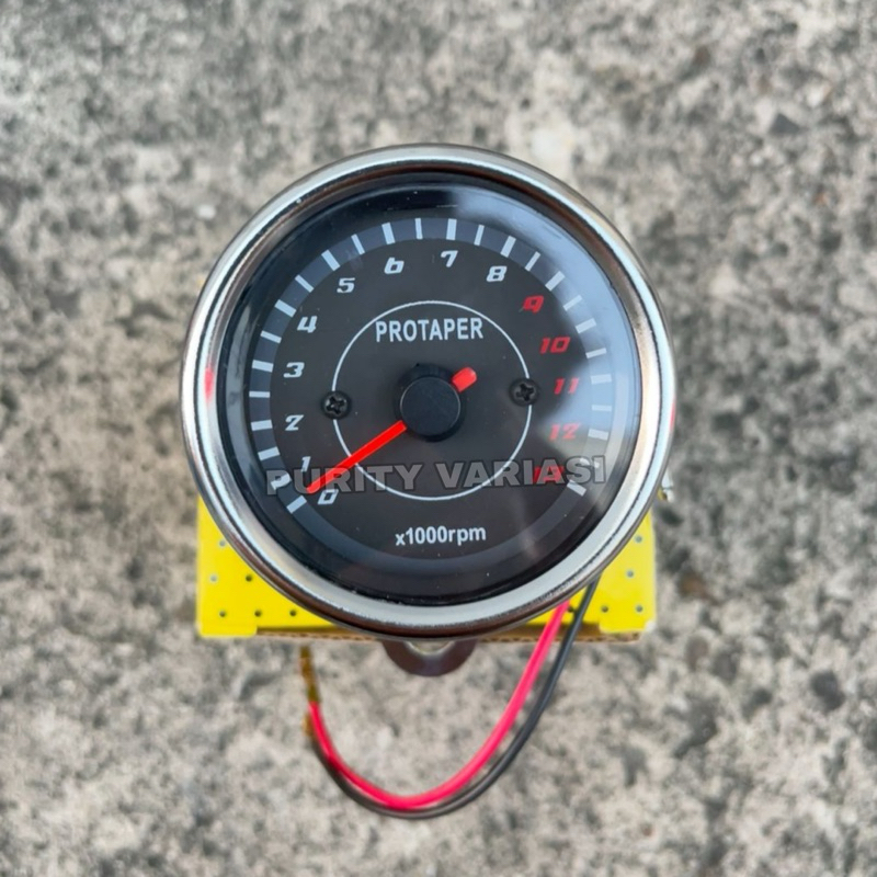 Jual Speedometer Tachometer Rpm Led Jarum Universal Motor 12V | Shopee ...
