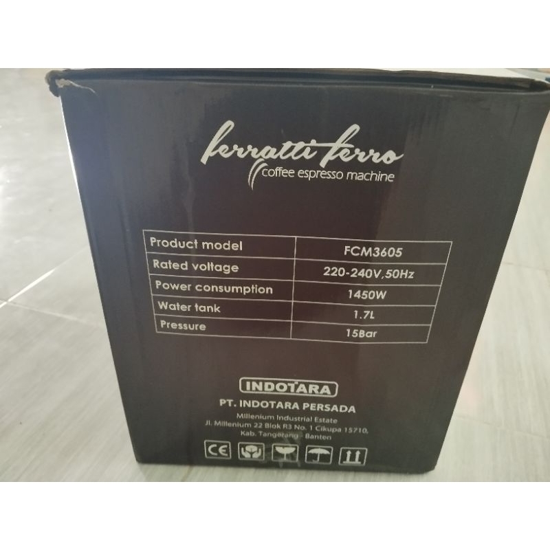 Jual Mesin kopi ferratti ferro FCM-3605 | Shopee Indonesia