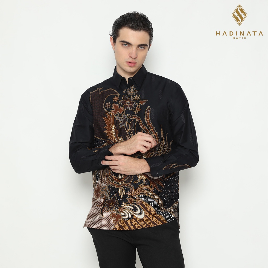 Jual Hadinata Batik Premium Kemeja Batik Pria Lengan Panjang Superfine ...