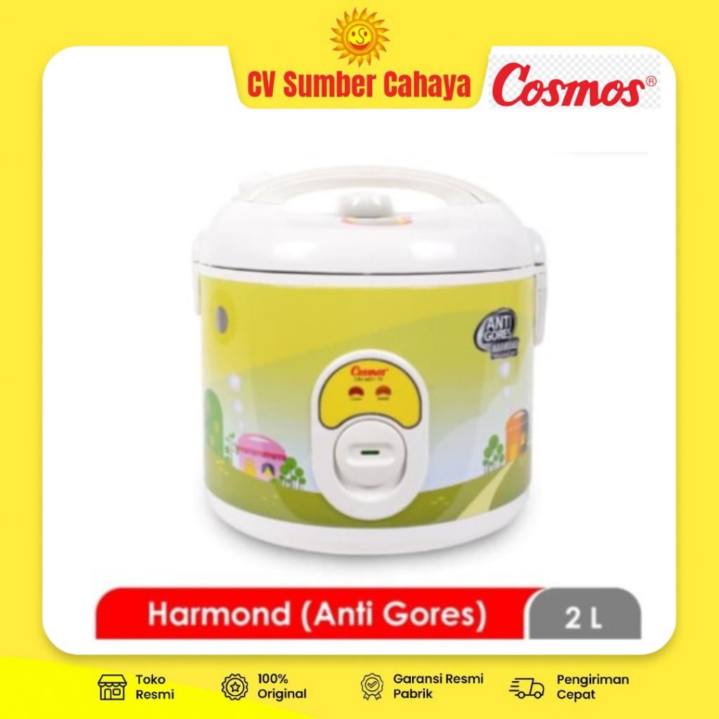 Jual Cosmos Rice Cooker Magicom 2 Liter CRJ-6021 Harmond Anti Gores 2L ...