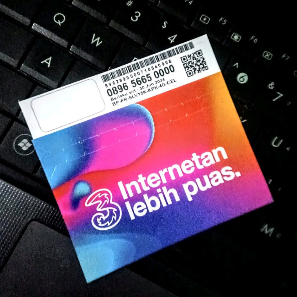Jual Promo Kartu Perdana Tri Prabayar Happy KUOTA 3GB NASIONAL(EXP 2027 ...