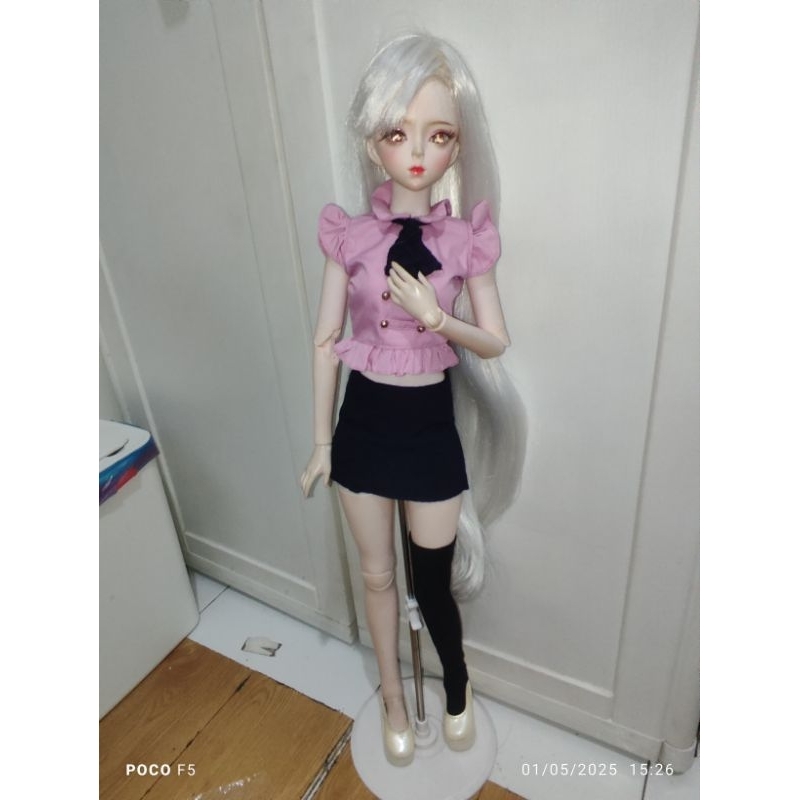 Jual BAJU BJD DOLL 1/3 DBS DOLL 60CM COSPLAY ELIZABETH BOAR HAT TAVERN ...