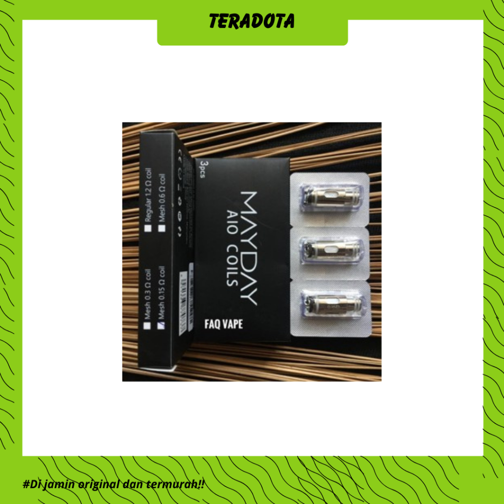 Jual COIL MAYDAY AIO COIL COMPATIBLE FOR MAYDAY 100% ORIGINAL BY RINCOE ...