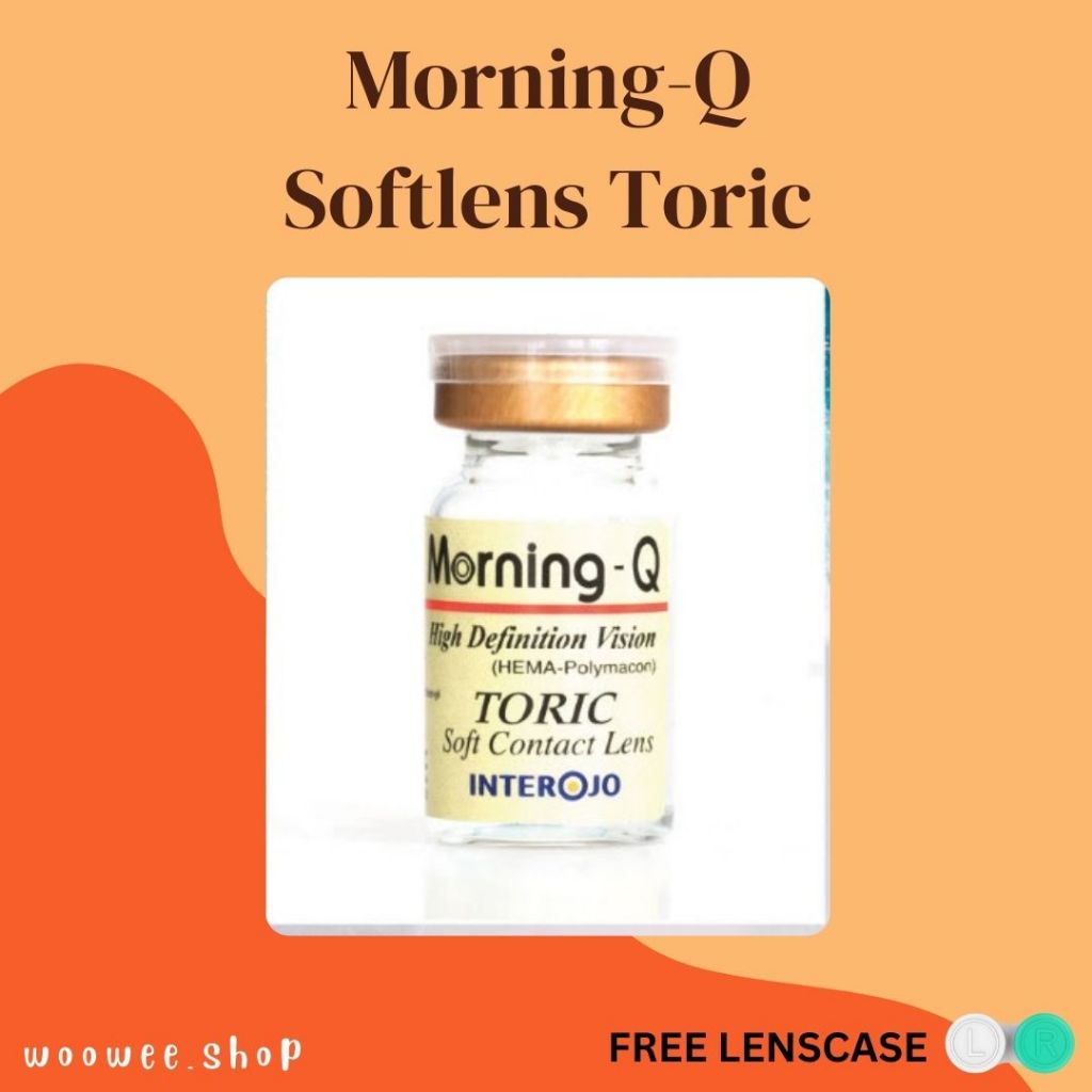 Jual Morning Q Softlens Bening Toric Astigmatism Silinder Cylinder ...