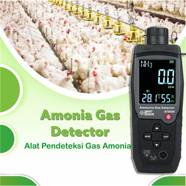 Jual AMMONIA NH3 GAS DETECTOR SMART SENSOR AT8500 Amonia Gas Detector ...
