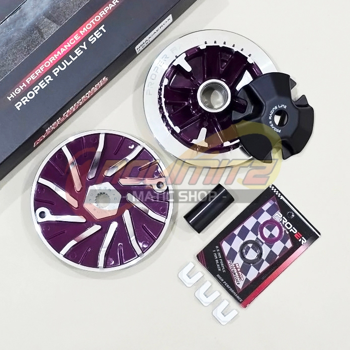 Jual Pulley Proper Racing Line Rumah Roller CVT Yamaha NMAX Aerox 155 Lexi | Shopee Indonesia