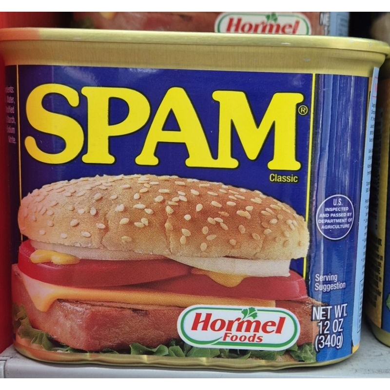 Jual Daging Babi Olahan HORMEL SPAM Garlic 340g - HK. | Shopee Indonesia