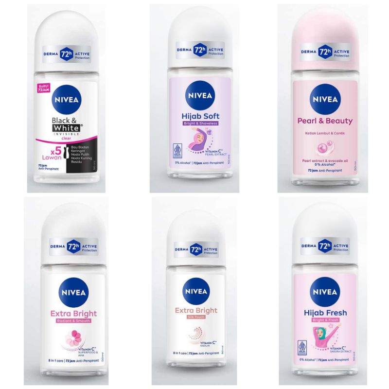 Jual Nivea Deo Roll On Hijab Girl 25ml 50ml | Shopee Indonesia