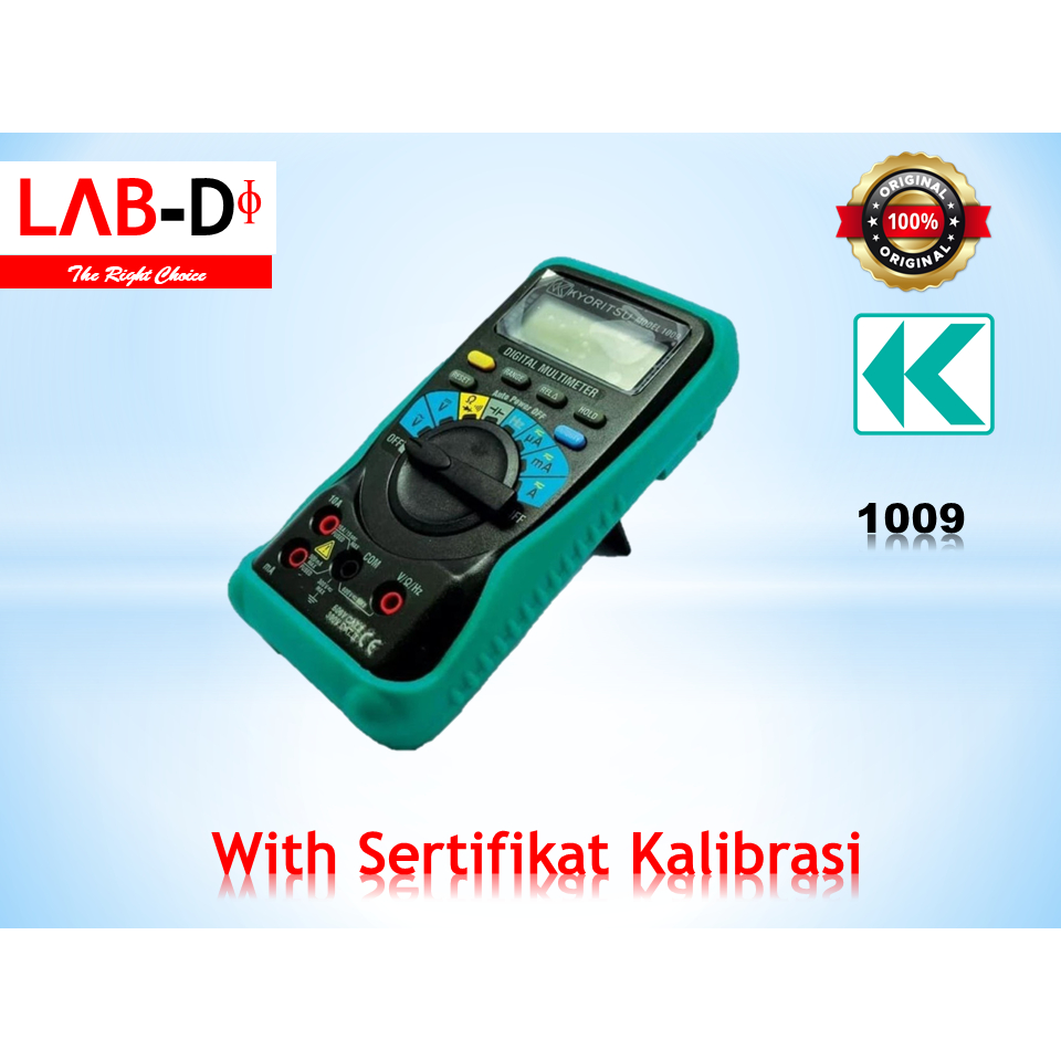 Jual Avometer Multimeter Digital Kyoritsu 1009 Multitester Listrik ...