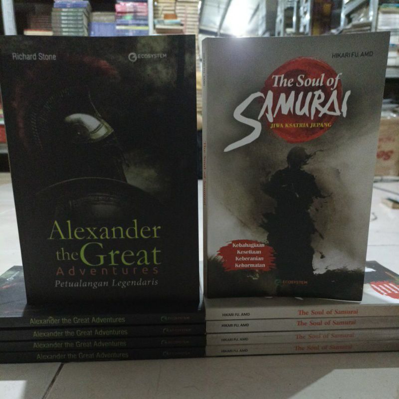 Jual BUKU NOVEL SEJARAH SASTRA / 1 PAKET 2 BUKU / ALEXANDER THE GREAT ADVENTURES & THE SOUL OF ...
