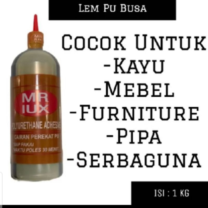 Jual Lem Busa MR IUX 1kg | Shopee Indonesia