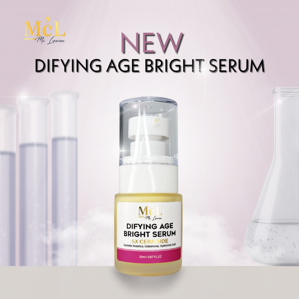 Jual MCL MC Loren Difying Age Bright Serum | Shopee Indonesia
