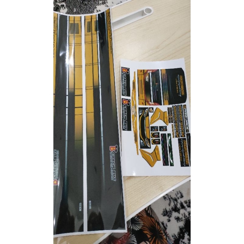 Jual Sticker Livery Bus Tronton Speed Jack Po Bcoach Bus | Shopee Indonesia