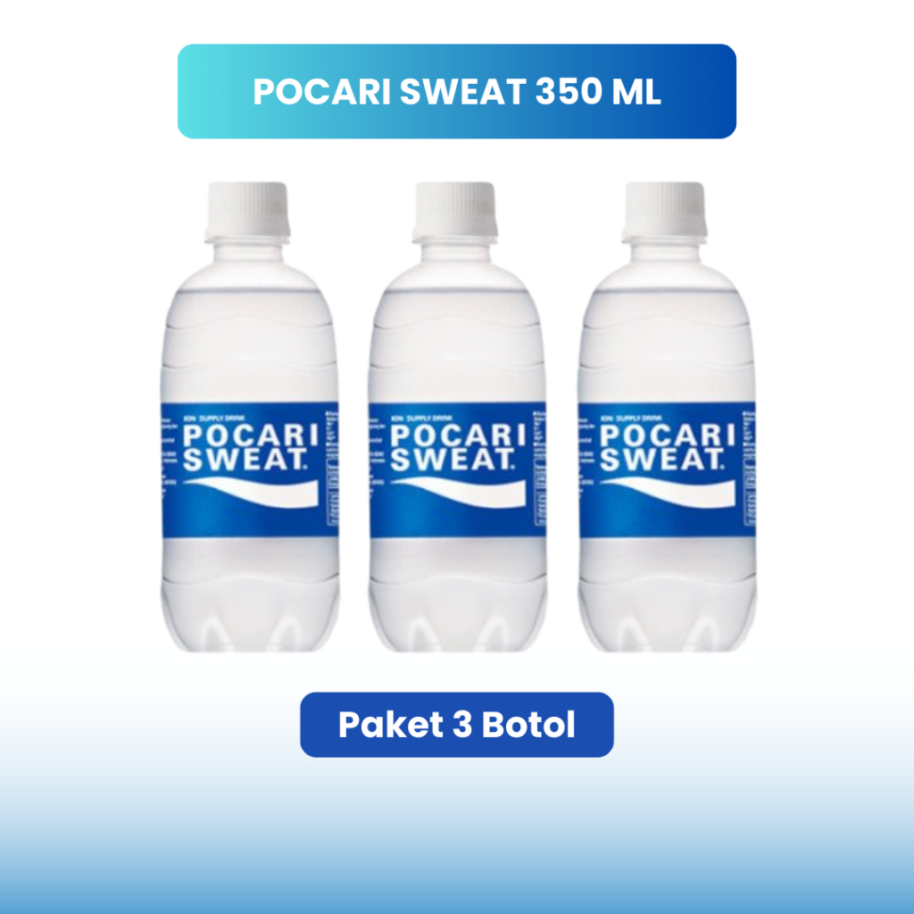 Jual Jual Pocari Sweat Botol 350 ml Paket 3 Botol | Shopee Indonesia
