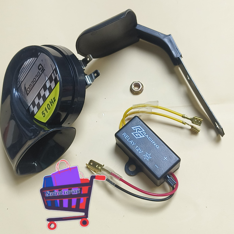 Jual PAKET COD Modul Relay putus + klakson standar dan klakson keong ...