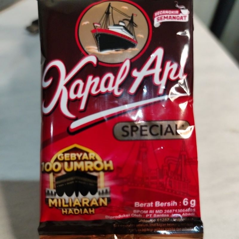 Jual Kopi kapal api mini 6g x 10pcs (1 RTG) | Shopee Indonesia