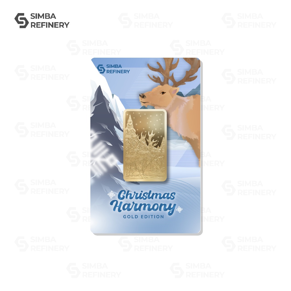 Jual Simba Refinery Logam Mulia 10 Gram Series Christmas Winter ...