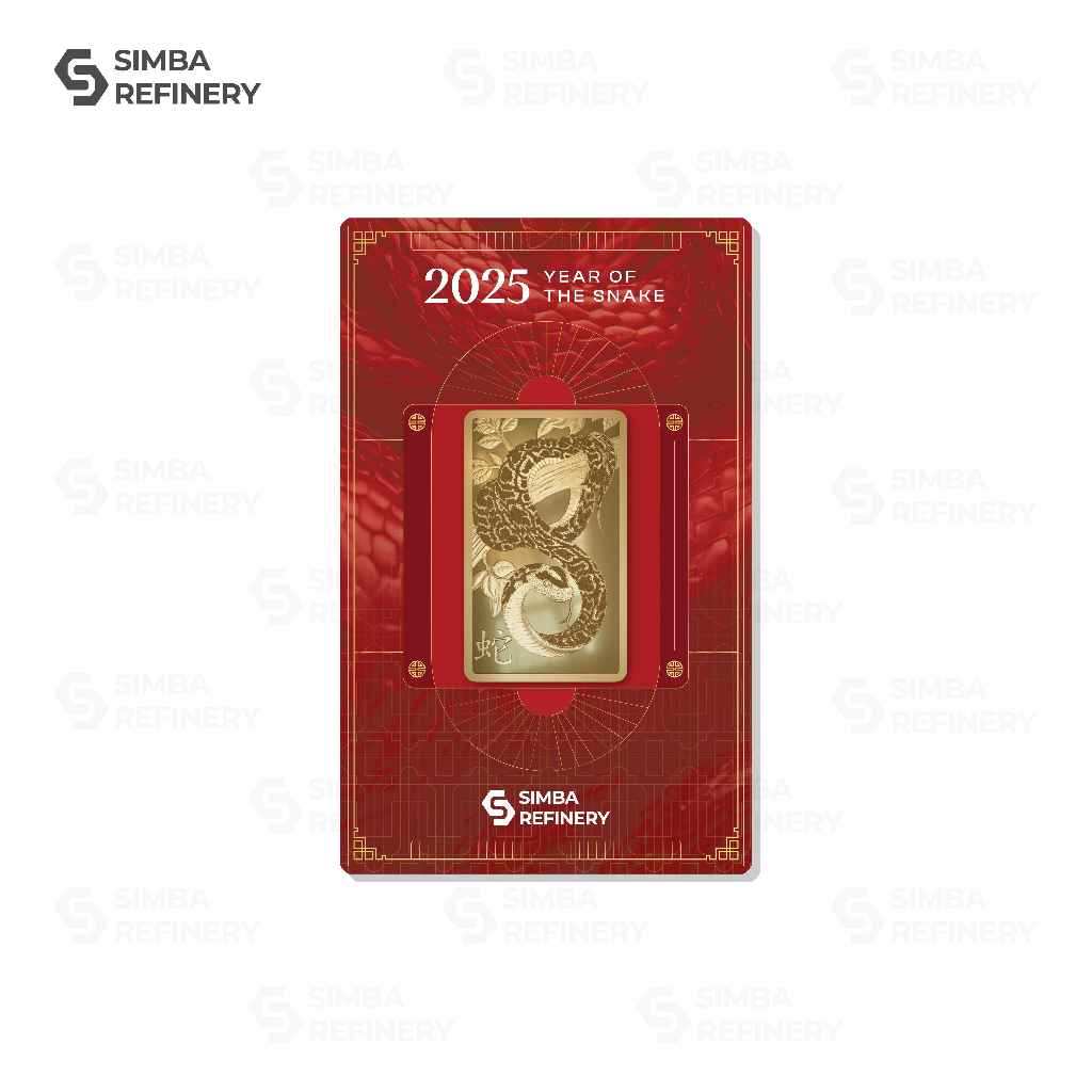 Jual Simba Refinery Logam Mulia 8 Gram Series Lunar New Year 2025 ...