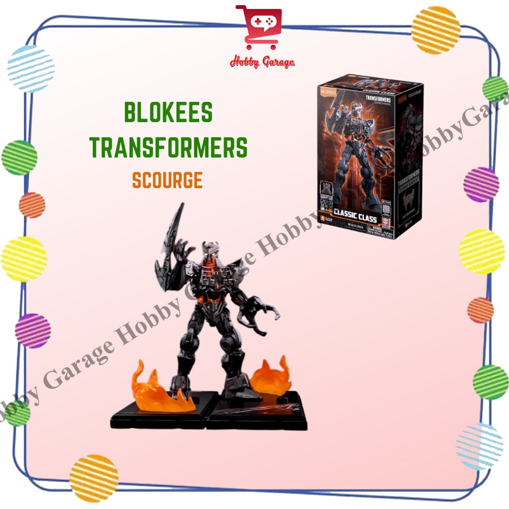 Jual Blokees Transformers Scourge Classic Class 03 Original Licensed ...