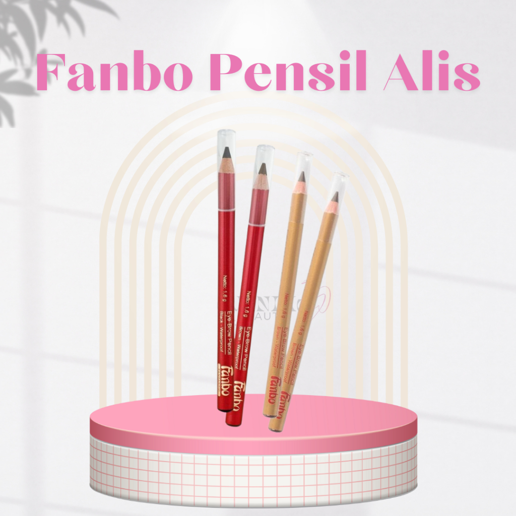 Jual Fanbo Pensil Alis Coklat (Eyebrow) RED Fantastic | Shopee Indonesia