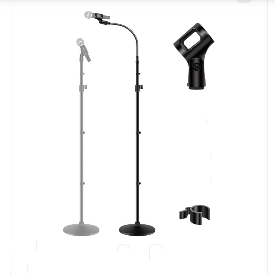 Jual Microphone Stand Rock Beat Goose Neck- Mic Holder YWMC-205 ...