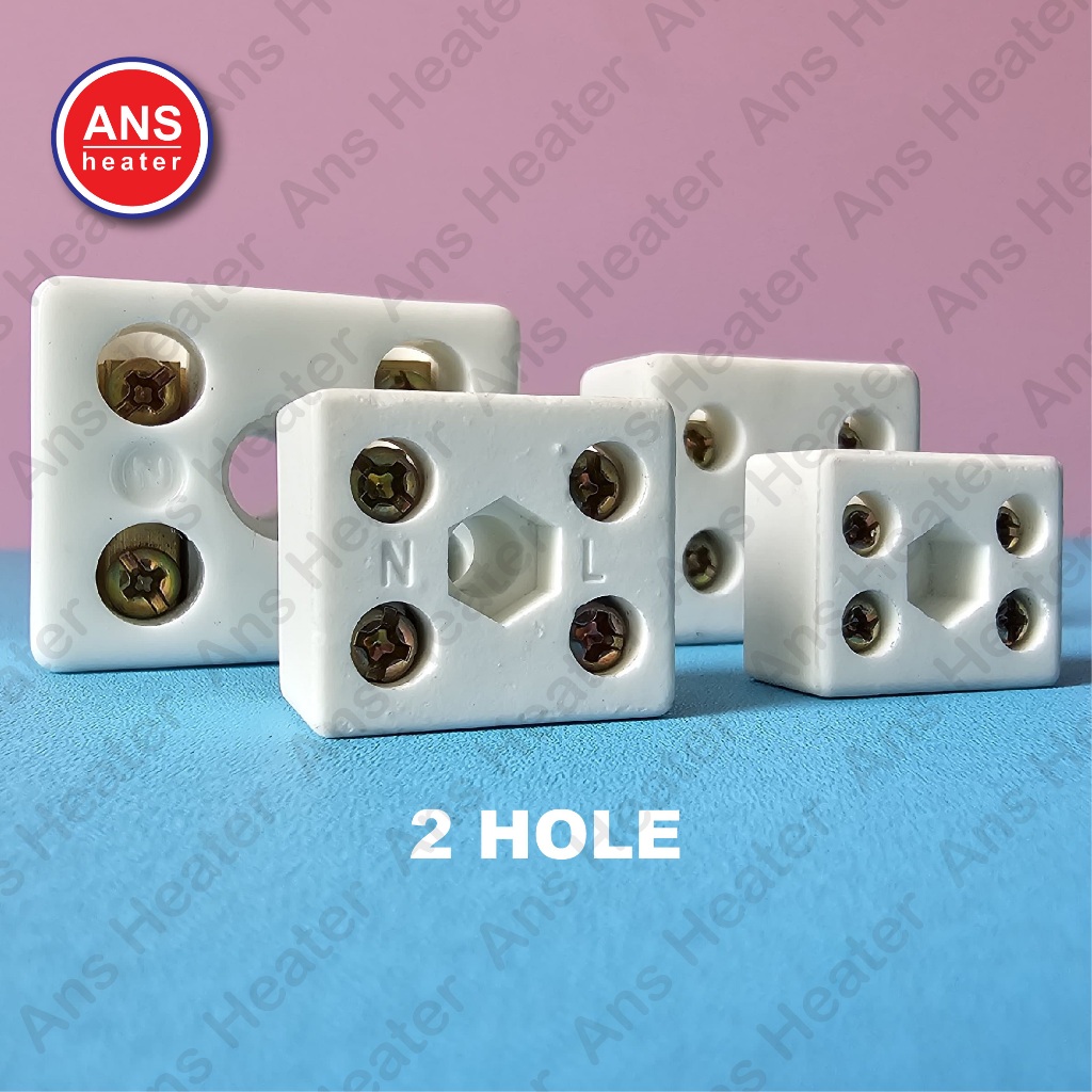 Jual Terminal Keramik Tahan Panas 2 Hole | Shopee Indonesia
