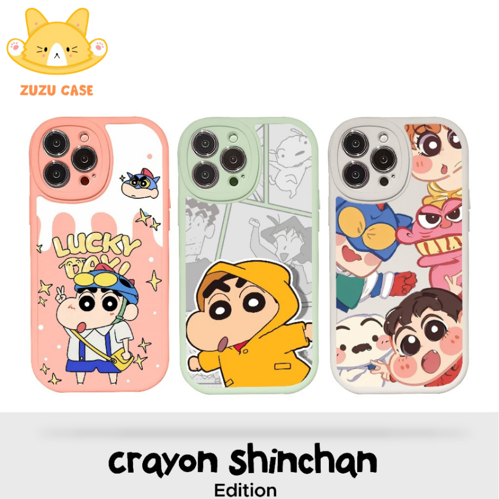 Jual Case Hp Iphone 11 12 13 14 15 PLUS PRO PROMAX Motif Crayon ...