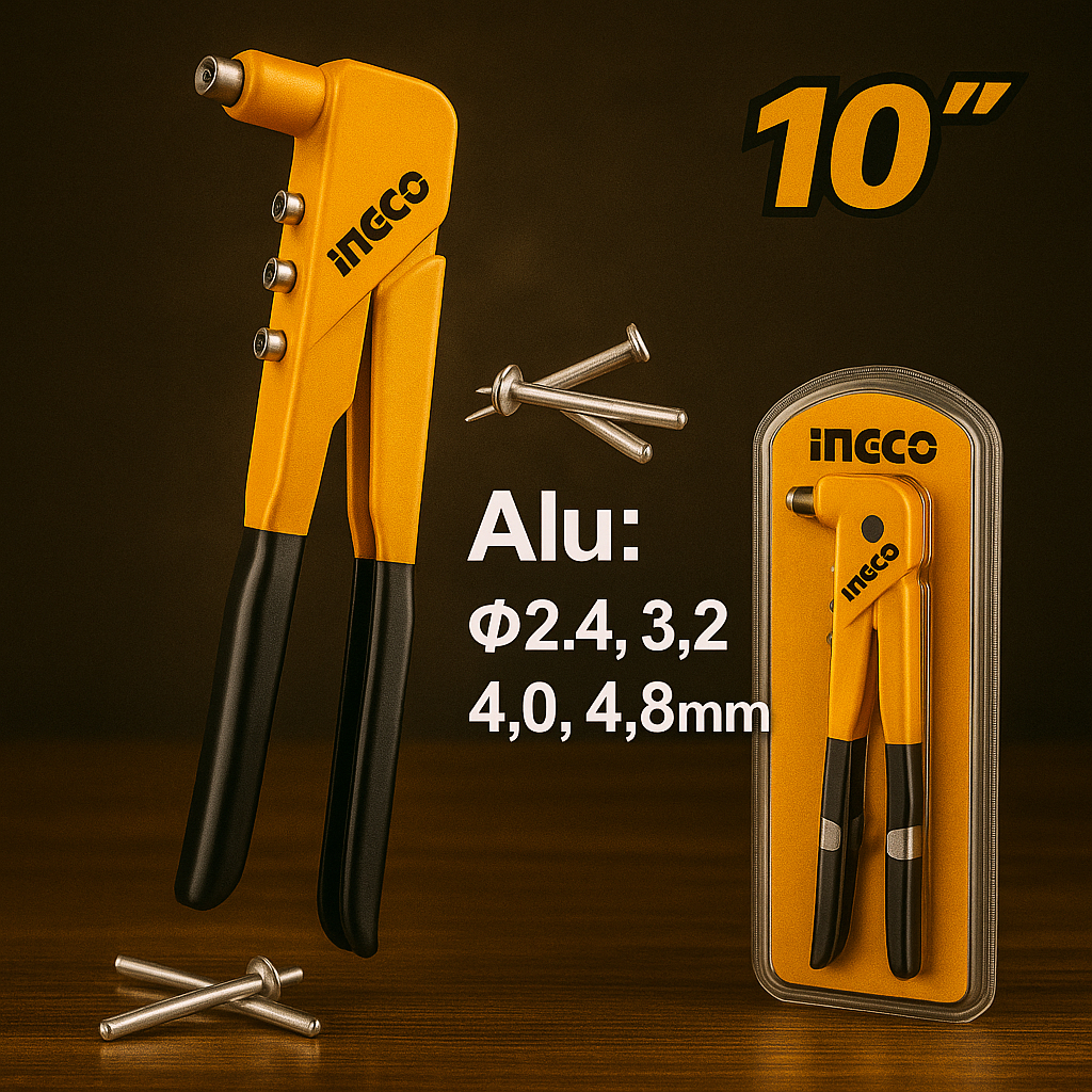 Jual TANG RIVET 10" INDUSTRIAL / HAND RIVETER INGCO HR101 | Shopee ...