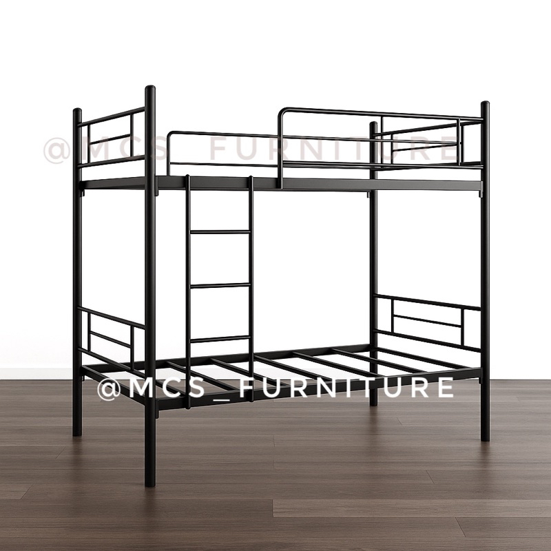 Jual Bunk Bed Ranjang Susun Tingkat Tangga Besi Metal Bunkbed Mebel ...
