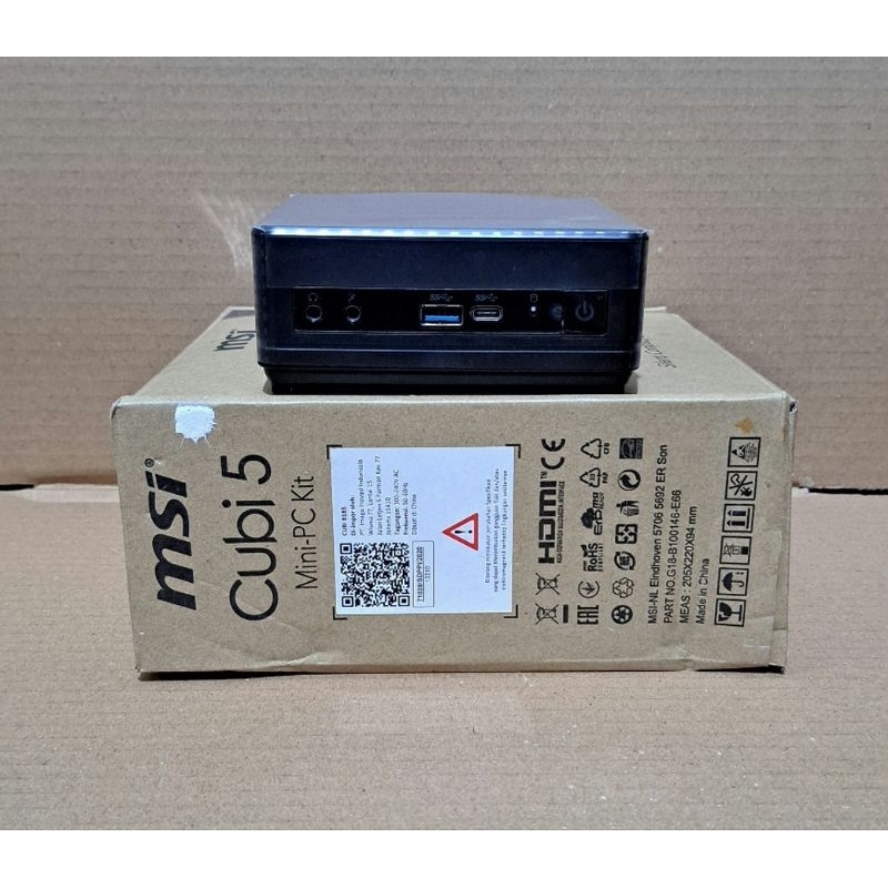 Jual Pc Mini Msi Cubi 5 Core i3 1011U Ram 8Gb Ssd 256Gb Nvme | Shopee ...