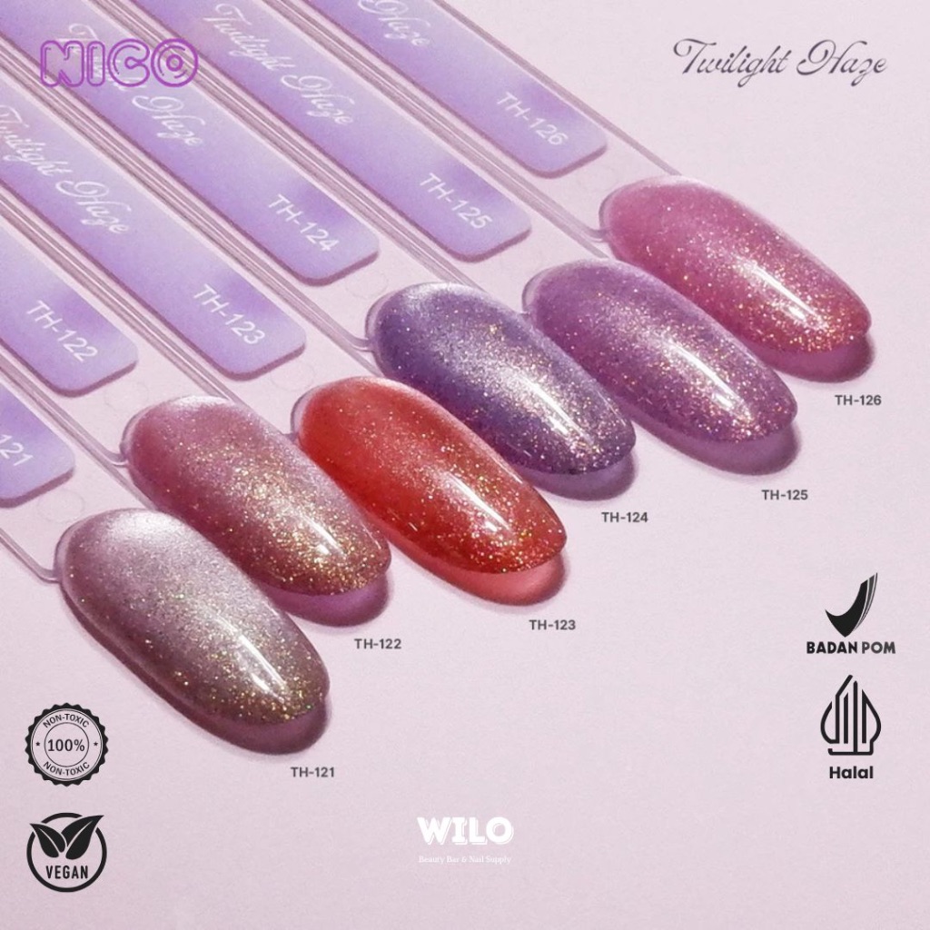 Jual NICO TWILIGHT HAZE | BPOM HALAL | ECERAN | Cat Eye Gel Reflective ...