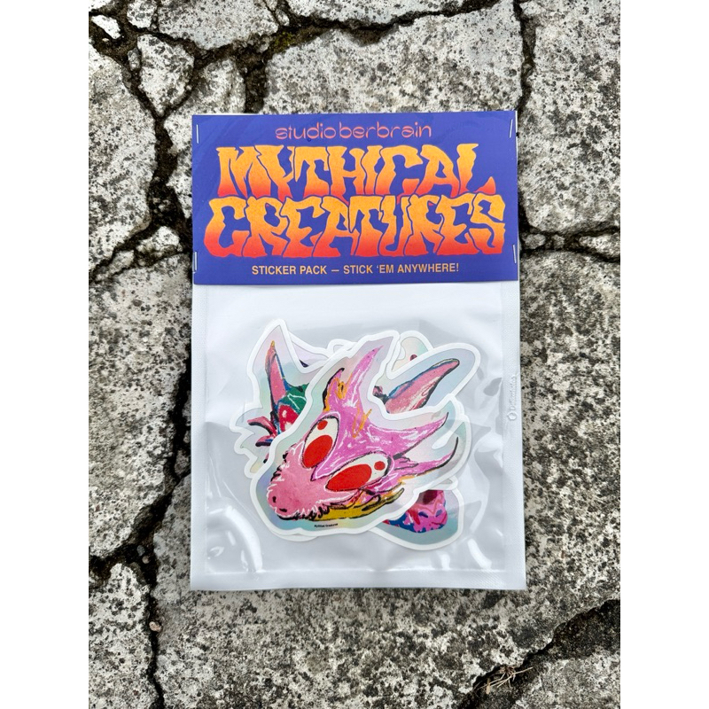 Jual PREMIUM STICKER PACK 'MYTHICAL CREATURES' HOLOGRAM BY STUDIO ...