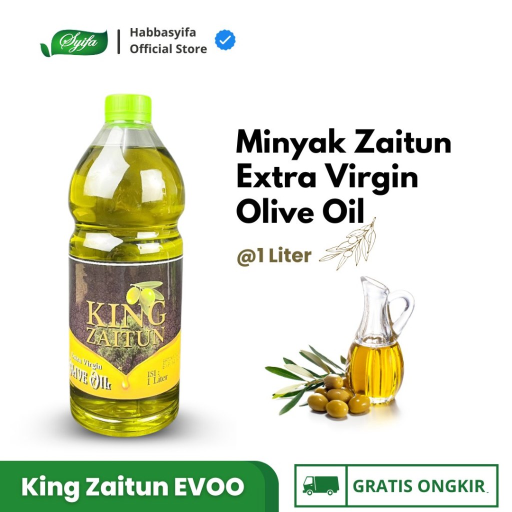 Jual Minyak Zaitun Extra Virgin Olive Oil KING ZAITUN EVOO - Minyak ...